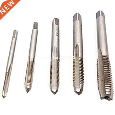 5pcs Hss Machine Screw Taps  Flutes Spiral Pointed Screw Me