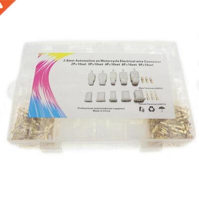 580 Pcs 2/3/4/6/9 Pin Motorcycle Automotive Electrical Wire