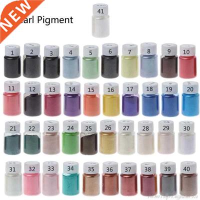 41 Colors Pearlescent Pigment Mica Powder Epoxy Resin Colora