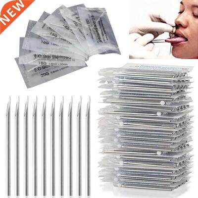 Sterile Disposable Tattoo 12g/14g/16g/18g Piercing Needles N