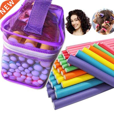 42pcs Flexible Roller Cylinder Foam Hair Curling Tools Women