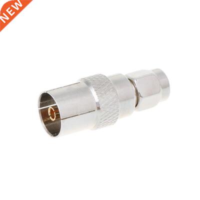 SMA Male To TV Female Jack Plug RF Connector Straight Coaxia