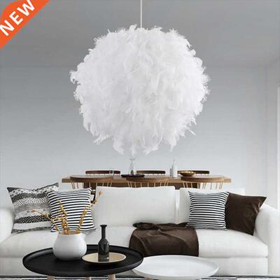220V Modern Pendant Ceiling Lamp Feather Ceiling Droplight B