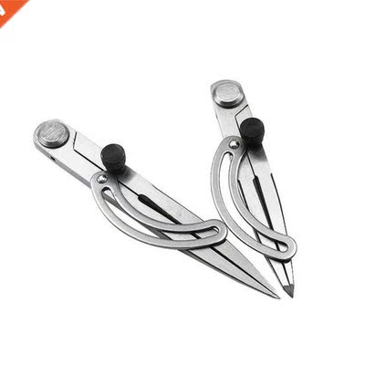 Adjustable Spacing Compass Leather Scriber Regulation Tools