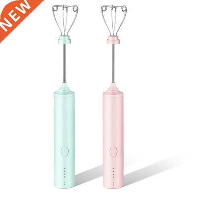 Rechargeable Coffee Mixer Cordless Electric Egg Beater Handh