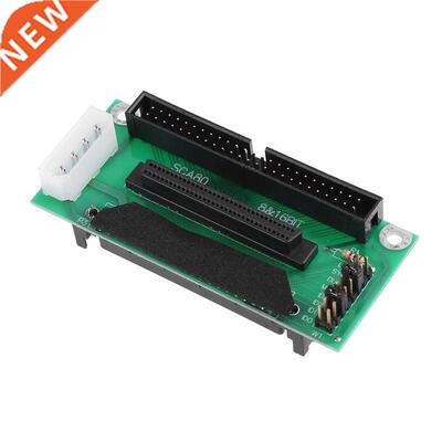 SCSI SCA 80 Pin to 68Pin to 50 Pin IDE Hard Disk Adapter Con