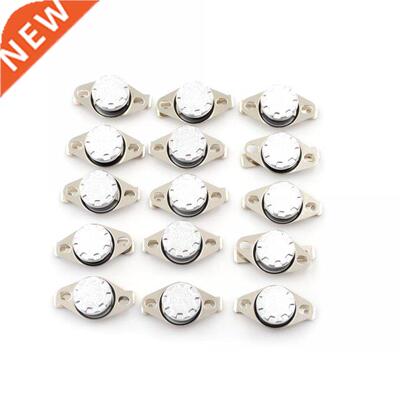 2pcs/lot KSD301 250V 10A Normally Closed NC Thermostat Tempe