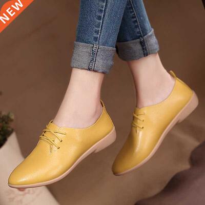 Women flats 2022 single sneakers women shoes flats leather m