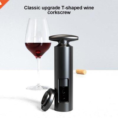 Corkscrew Self-Pull Hand Rotating Wine Opener Plastic Portab