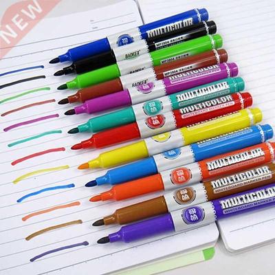 12pc Colorful whiteboard marker white board pen POP graffiti