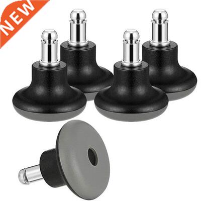 5Pcs Bell Glides Replacement Office Chair Wheels Stopper Off