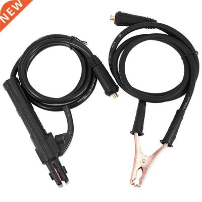 2 Pcs 300A 1.5M Electrode Holder ick Welders /Ground Clamp