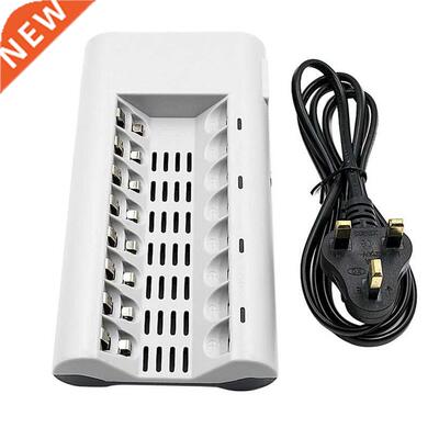 8 Slots Charger AA / AAA Ni-MH / Ni-Cd Batteries Rechargeabl