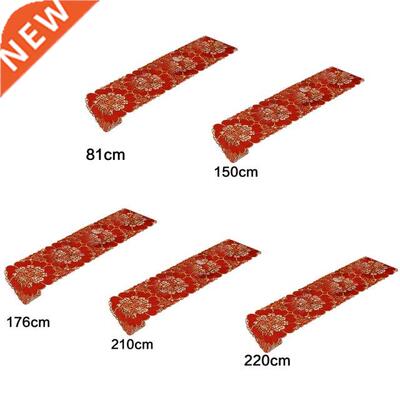 Christmas Table Runner Hollow Flower Rectangle Tablecloth fo