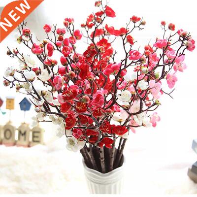 Artificial flower cherry spring plum blossom peach branch 30