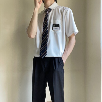 jkdk纯色直筒宽松黑色西裤长裤子