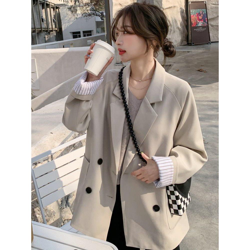 SPYB高级感西装外套女春秋2026年新款设计感小众休闲气质西服上衣