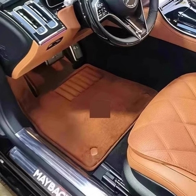 适用于奔驰E级e300l e350el e260l e260coupe e300纯羊毛地毯脚垫