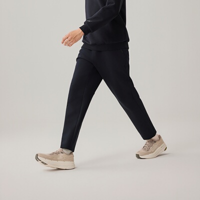 Skechers斯凯奇2025新款男士舒适运动系列蓄热针织长裤P425M024