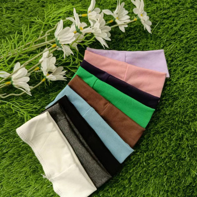 领口DIY人棉氨纶薄纯色儿童