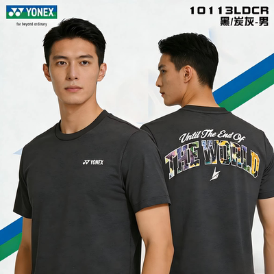 尤尼克斯羽毛球男短袖T恤速干