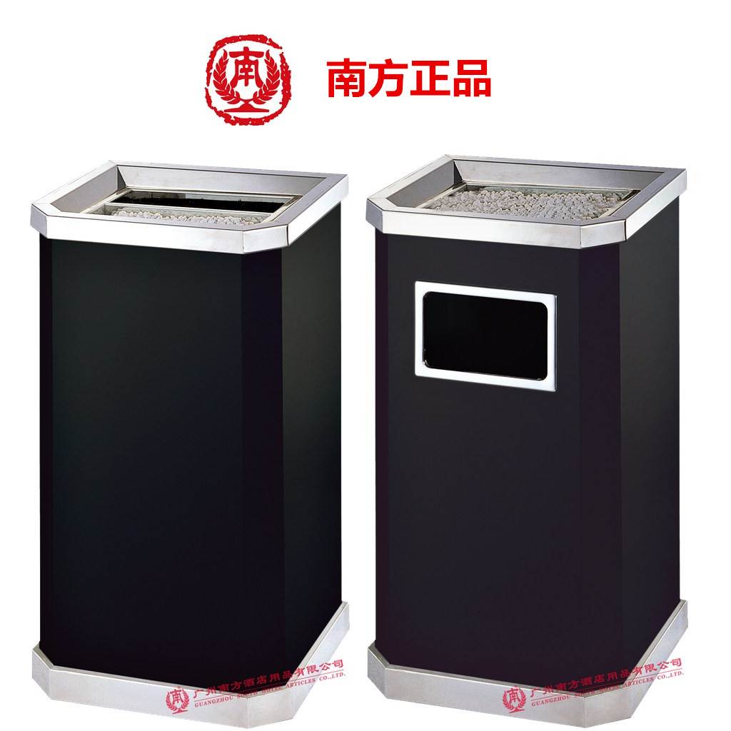 南方GPX-19A座地烟灰桶酒店大堂餐厅电梯口过道室内不锈钢垃圾桶