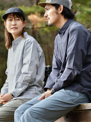 包税包邮 江户久得 milestone男女同款长袖衬衫露营登山骑行 代购