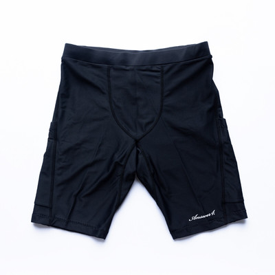 包税包邮 江户久得 Answer4 紧身裤3兜短裤户外跑步越野 日本代购