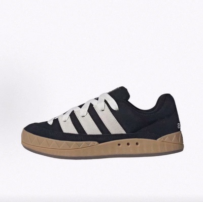 adidas ADIMATIC 皮革  低帮 板鞋 男女同款
