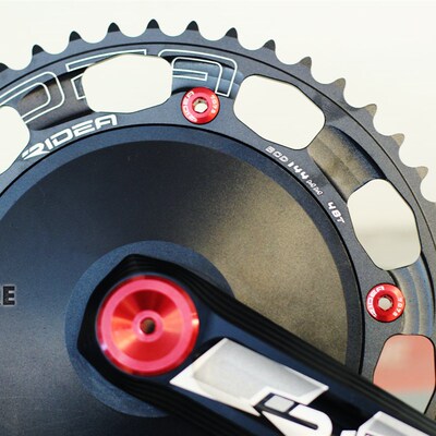 @BIKE FIXED GEAR 台湾y RIDEA 气动盘片 场地封闭 曲秉组 含中轴
