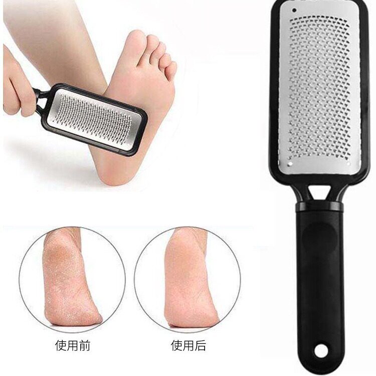 优选不锈钢搓脚板足部磨砂工具修脚板锉老茧修脚去死皮磨脚石