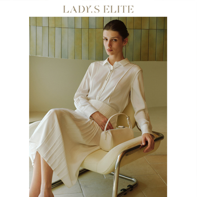 LadySElite/慕裁【心动白月光】薄款衬衫女半裙上衣套装25夏款