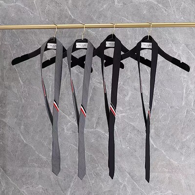 正装条纹羊毛休闲风领带男女同款