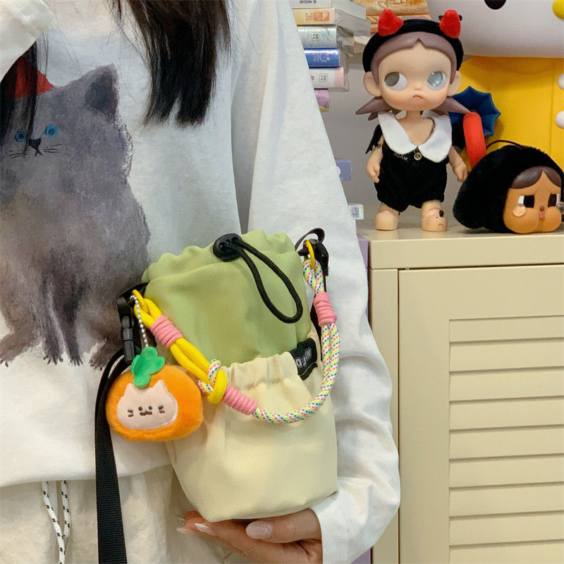 韩系ins风 水壶小包包女2026新款小众超火斜挎包手拎包休闲单肩包