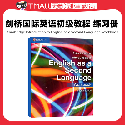 原版剑桥国际Cambridge Introduction to English as a Second Language Workbook 英语初级教程 练习册 [9781107688810]