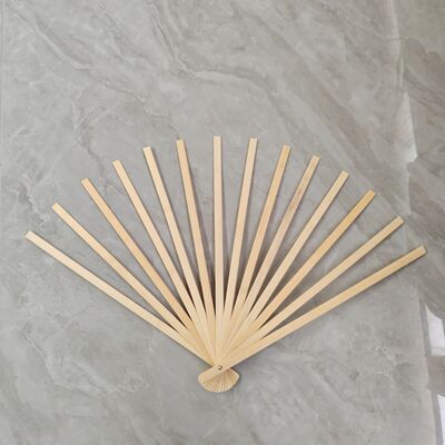 蚕丝扇骨架竹子26厘米318