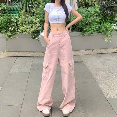 Lucy Cargo Jeans Casual Daily Wear for All Seasons