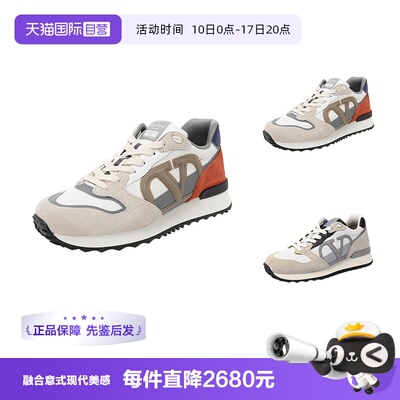 华伦天奴男鞋厚底休闲鞋运动鞋