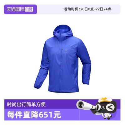 【自营】ARC‘TERYX/始祖鸟男士T恤蓝色X000007411长袖