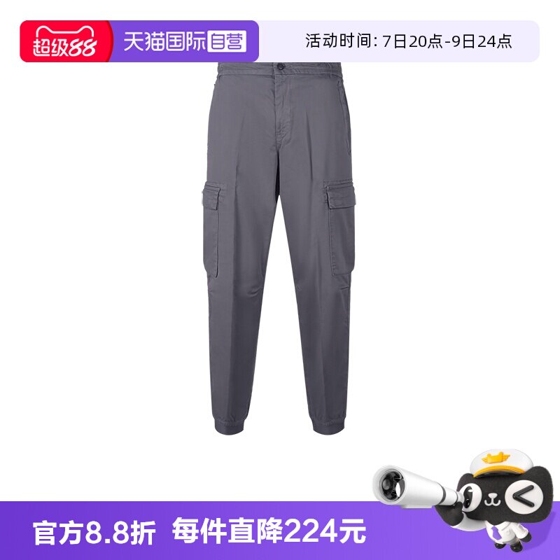 【自营】Hugo Boss雨果博斯 男士棉质休闲裤工装裤长裤 50477715