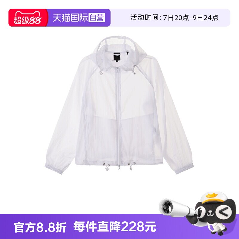 【自营】阿玛尼 ARMANI EXCHANGE女士连帽皮肤衣外套3DYB62 YN8TZ