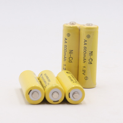 5号 AA600mAH1.2V镍镉充电电池