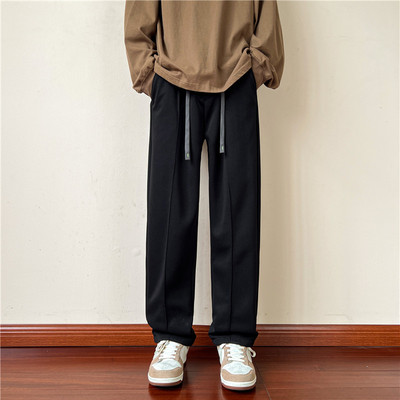 MPstudios原创男装方寸先生净化眼球whichone大码宽松垂感休闲裤