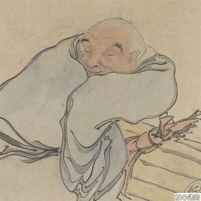1:1清顾见龙人物图册八开大A英博物馆藏中国画真迹复制31x290cm