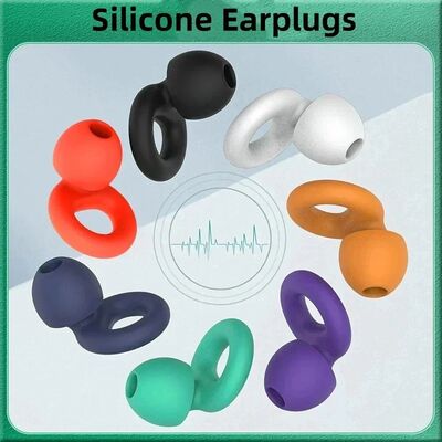 Anti Noise Silicone Earplugs Waterproof Swimming Ear Plugs