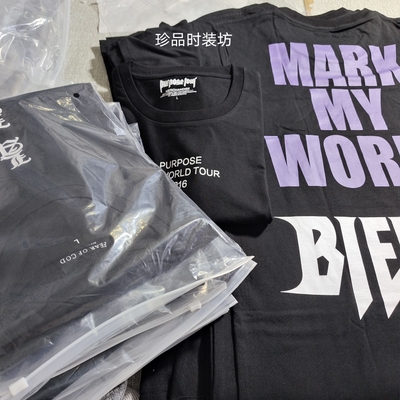 比伯短袖全棉质量好优惠青少年