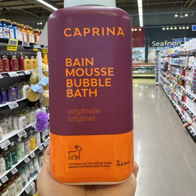 CAPRINA泡泡浴沐浴露温和保湿