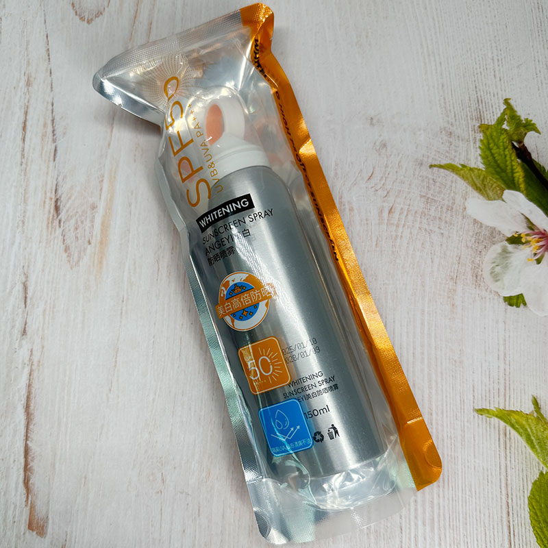 ANGEYI美白防晒喷雾SPF50+防水防汗隔离紫外线户外持久隔离防晒霜