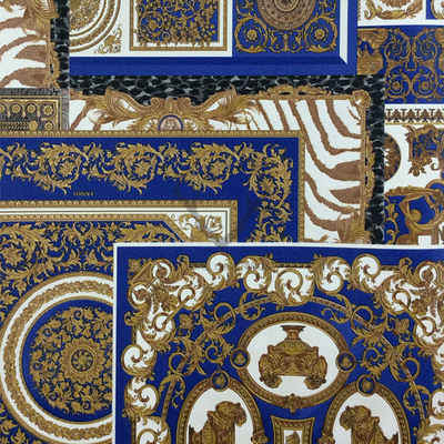 德国纯进口PVC欧式方块电视沙发背景墙纸壁纸37048-1-2-3-4-5