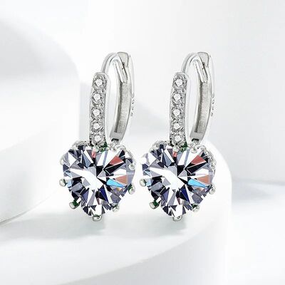 Sterling silver needle Earrings Fashion High Quality